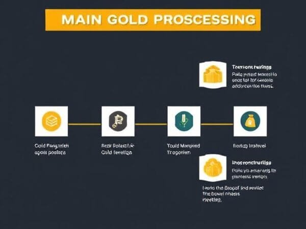 5 Main Gold Processing Steps: Complete 2025 Guide - ORO Mineral